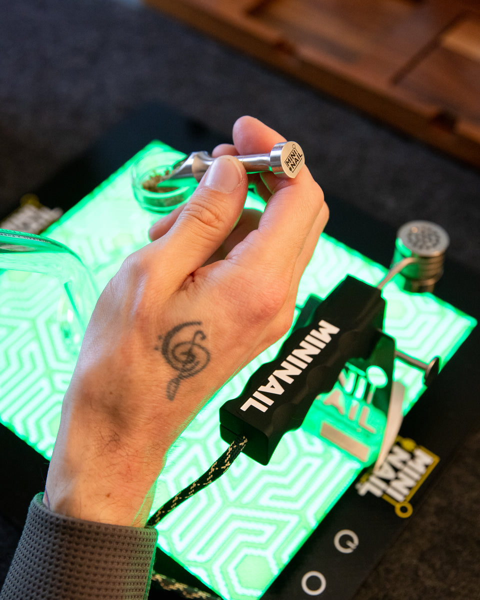 Backlit Slabpad • Colour Changing Dab Mat | MININAIL – Top Shelf ...