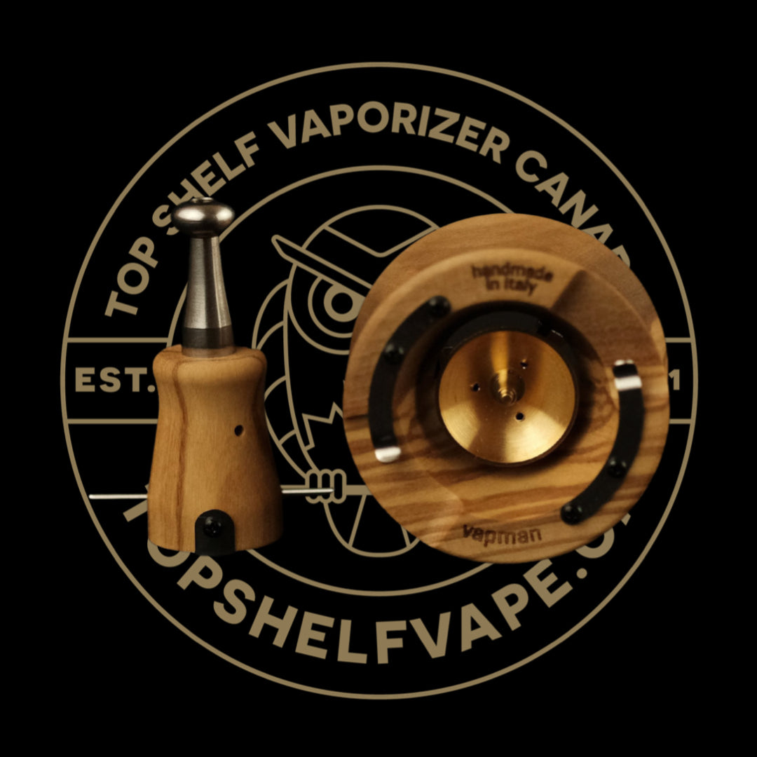 Vapman Pure Set • Olive Wood | VAPMAN – Top Shelf Vaporizer Canada